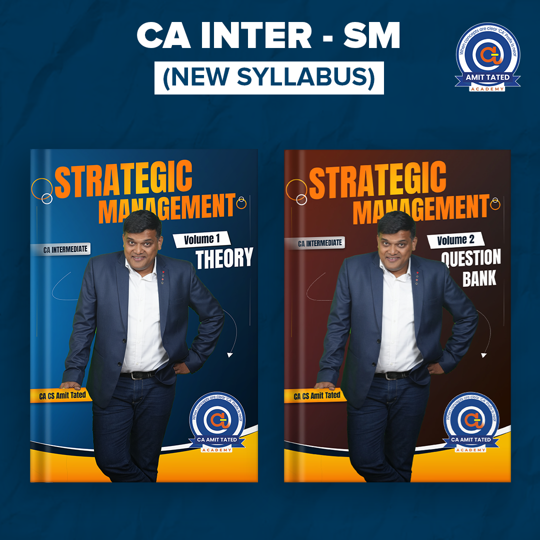 AT Academy. CA INTER - SM BOOK V-1 & V-2 (NEW SYLLABUS)